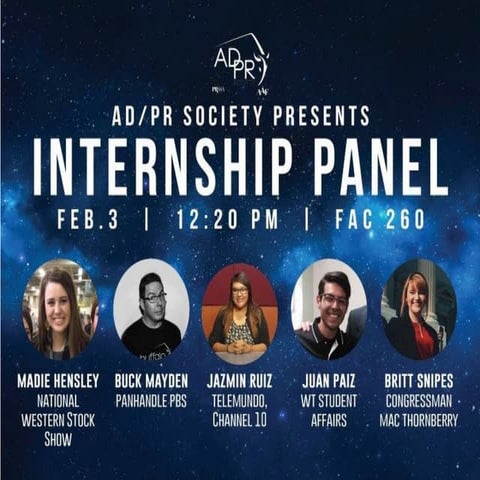 Internship panel | PDF | Marketing and Advertising | Business