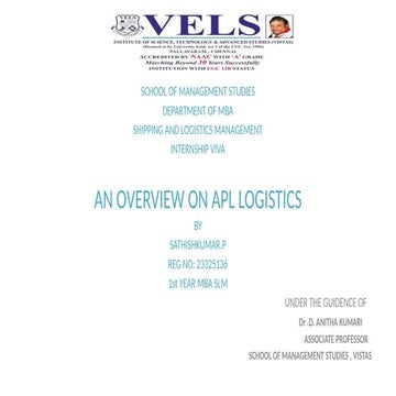 internship report about APL LOGISTICS.pptx