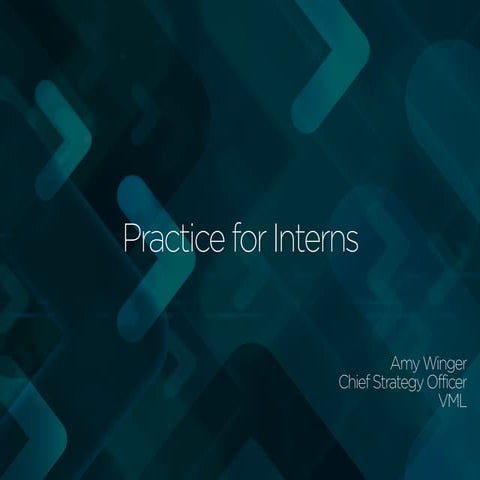 Intern practice | PPT