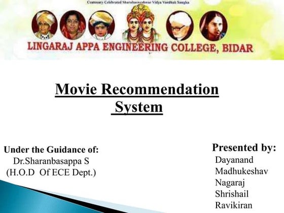 MOVIE RECOMMENDATION SYSTEM.pptx | Operating Systems | Computer ...