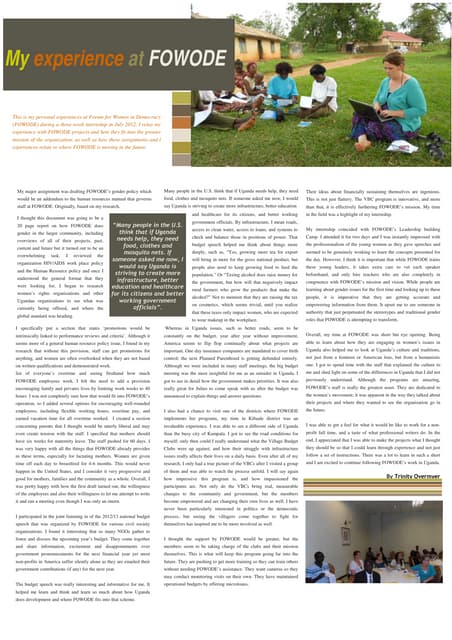 Women And Power Photo Contest | PDF