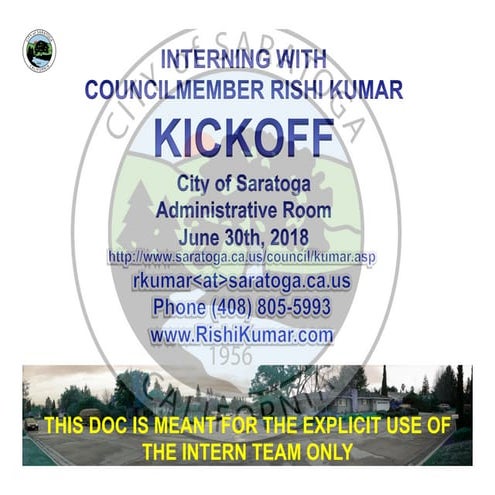 Internship kickoff 2018 v2 public | PPT