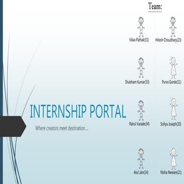 Internship Portal Uml Pptx Graphics Software Computer Software And Applications