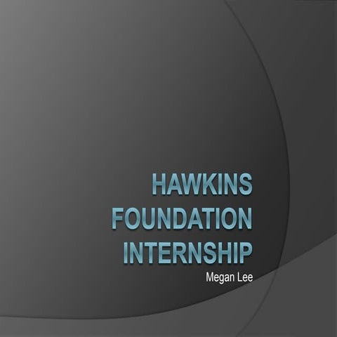 Internship PowerPoint | PPT