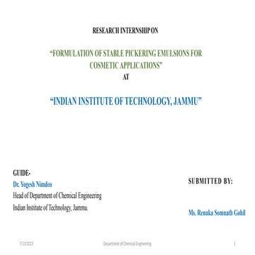 Internship PPT renuka didi.pptx DEDGDFDDF | PPT