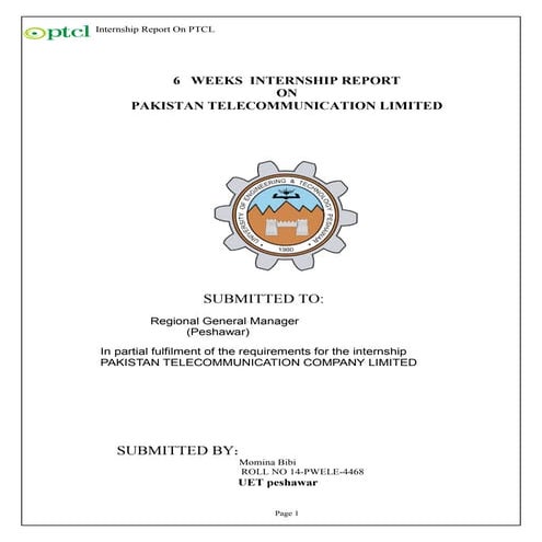 Internship report | PDF