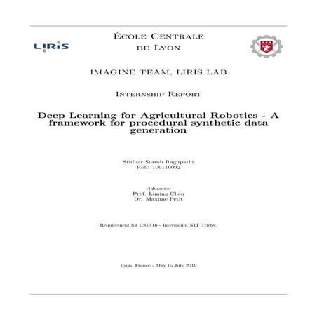 Internship report | PDF