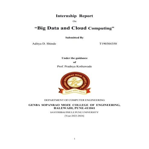 Internship Report].pdf iiwmoosmsosmshkssmk | PDF