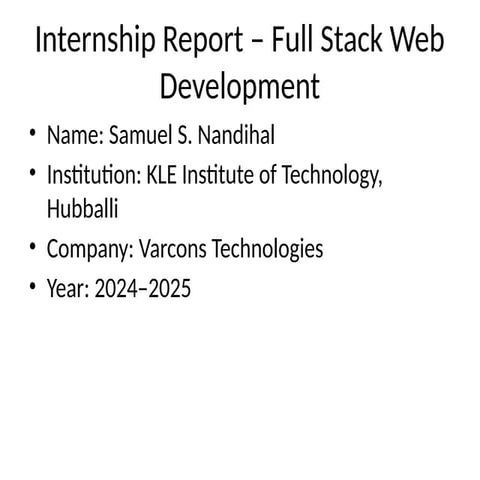 Internship_Report_Presentation from .pptx