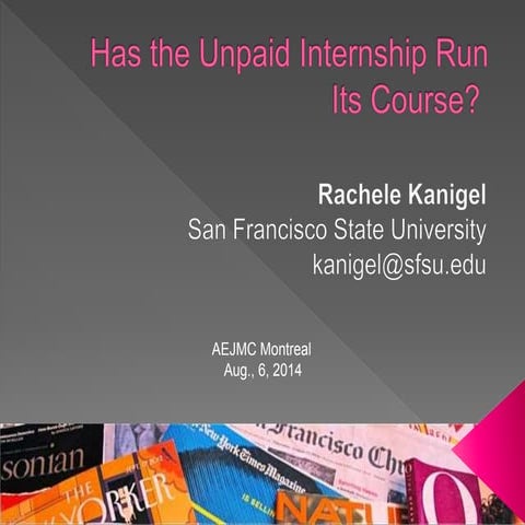 Internships aejmc2014 | PPT
