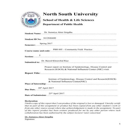 IEDCR & NIC visit | PDF