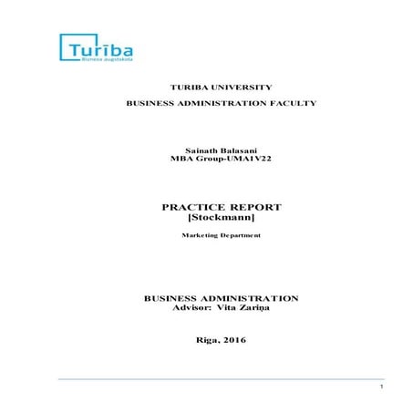 Internship | DOCX | Business Administration | Business