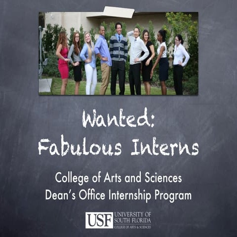 Wanted: Fabulous Interns | PDF