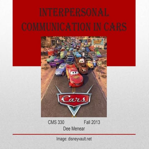 Interpersonal Communication in Cars | PPTX