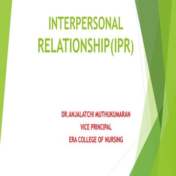 INTERPERSONAL RELATIONSHIP(IPR).pptx