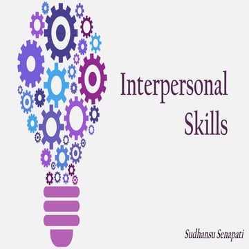 Interpersonal skill | PDF