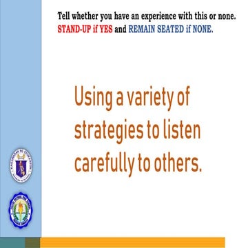 interpersonnal communication.pptx | Family and Relationships