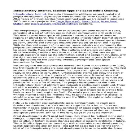 Base Protocol of The Space | PDF