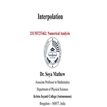 Interpolation with Equal Intervals .pptx