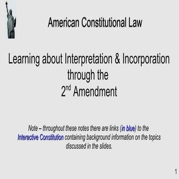 Introduction to Fundamental Rights and Constitutional Interpretation | PDF