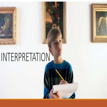 Interpretation | PPT