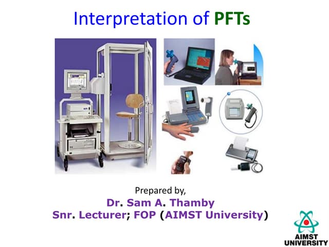 Pulmonary Function Test | PPTX