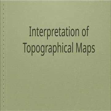 BOLTSS - Mapping Geography | PPSX