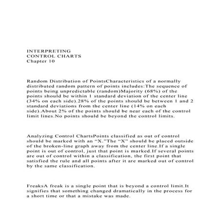 INTERPRETINGCONTROL CHARTSChapter 10Random Dis.docx
