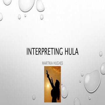 Modern hula presentation | PPTX