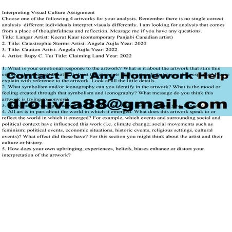 Interpreting Visual Culture Assignment Choose one of the followin.pdf