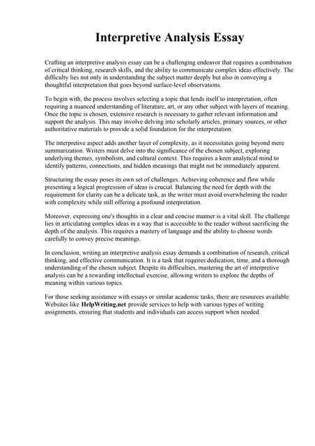 Interpretive Essay Examples.pdf