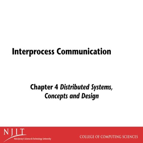 Interprocess Communication Ppt
