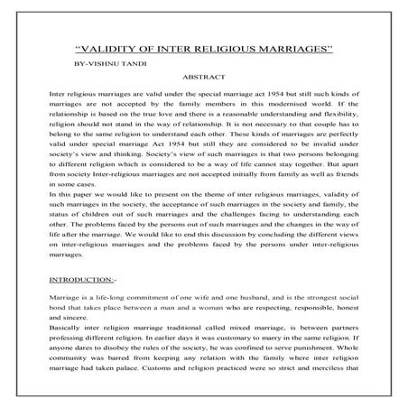 Inter religious | PDF