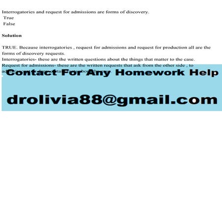 Interrogatories and request for admissions are forms of discovery..pdf ...