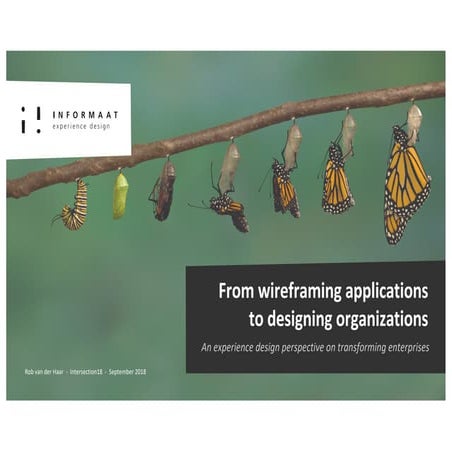 From wireframing applications to designing organizations | PPT