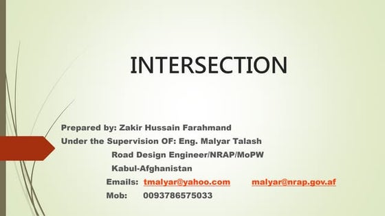 GEOMETRIC DESIGN OF HIGHWAY | PPTX