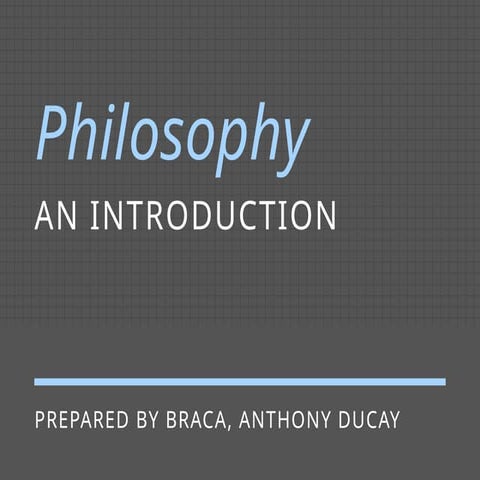 Intersubjectivity. Introduction to the Philosophy | PPTX
