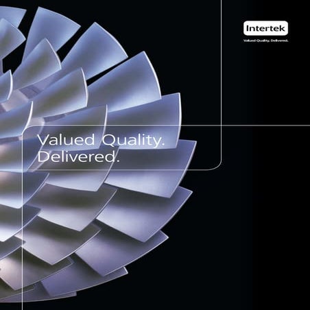 Intertek corporate brochure 2012 | PDF