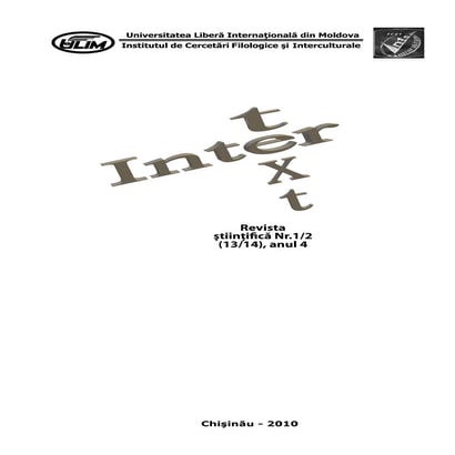 Intertext 1 2-2010 | PDF