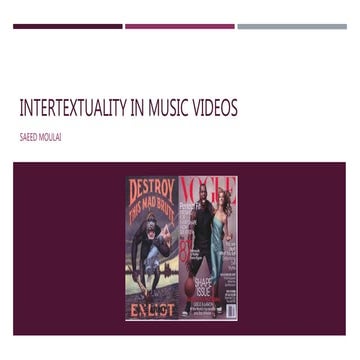 Intertextuality | PPTX