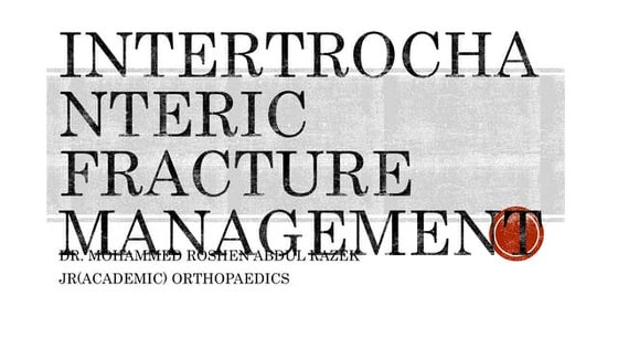 dynamic hip screw | PPTX