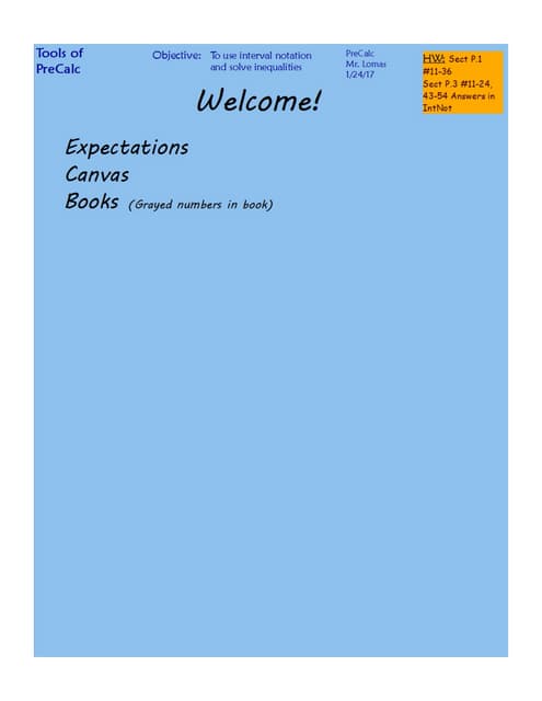 Interval Notation Pdf