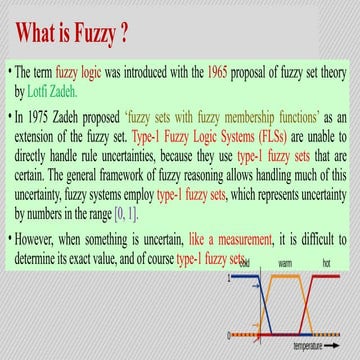 Comprehensive Overview of Type-2 Fuzzy Logic Systems and Their ...