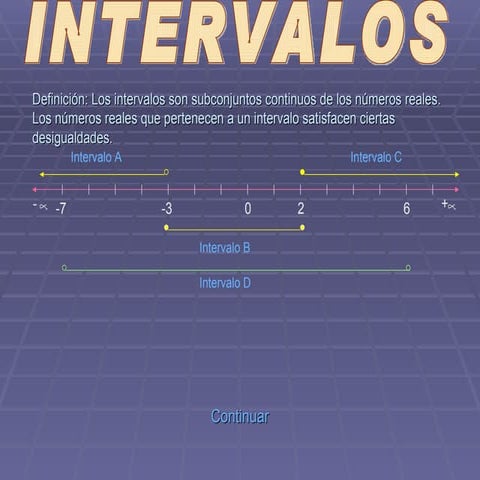 Intervalos | PPT