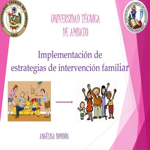 Intervencion familiar | PPTX