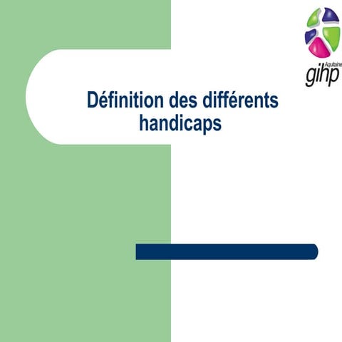 Intervention Gihp Aquitaine Catherine Salmon Definitions Des Handicaps ...