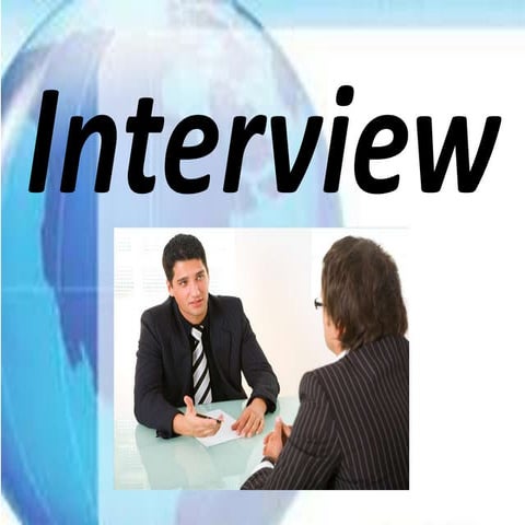 Interview | PPT