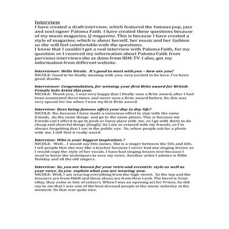 Interview Transcript | DOC