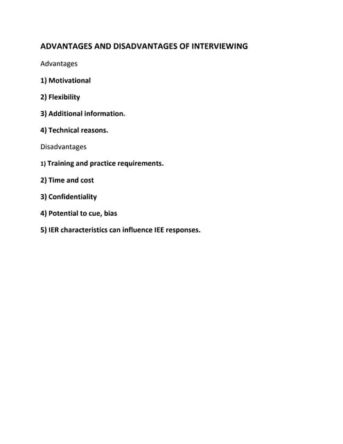 Interview skills | PPT