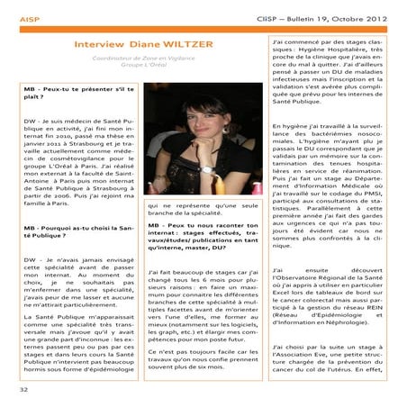 Interview aisp diane wiltzer | PDF